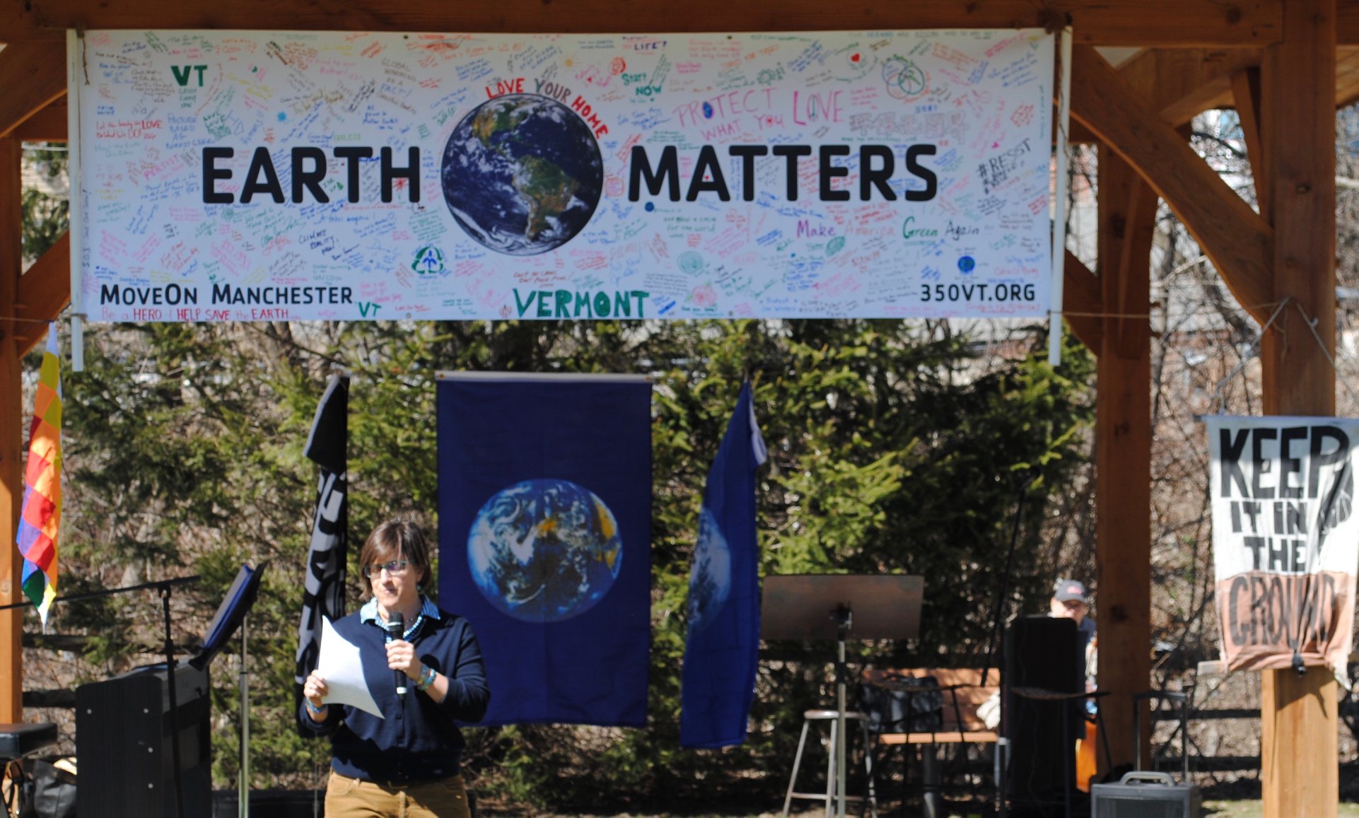 Building a Climate Economy: Earth Day Speech at Manchester Town Green ...